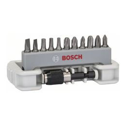 Bosch Schrauberbit-Set Extra-Hart 11-teilig PH PZ T, S 25 mm Bithalter (2608522130)