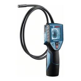Bosch Professional GIC 120 Akku-Inspektionskamera mit 4 x 1,5-V-(AA)-Batterien | für Inspektionen von schwer zugänglichen Stellen | mit LCD-Display und Speicherfunktion | 601241100 (0601241100)