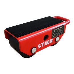 STIER Fahrwerk mit 2 Nylon-Rollen, Tragkraft 2500 kg (904582)