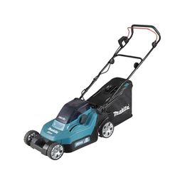 Makita DLM382Z Akku-Rasenmäher | 2x18V| für Rasenflächen bis zu 560 m²| ohne Akku und Ladegerät| mit Grasfangkorb und Mulchfunktion|)
