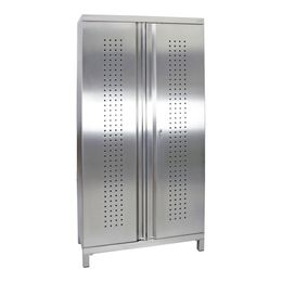 Stumpf Edelstahl-Umweltschrank Cabinox, 1800x900x400mm, Sockelfüße ; Stumpf Metall (470-031-40)