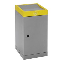 Stumpf Sortssystem ProTec-Plus, graualu/1003, verzinkter Innenbehälter, 30 Liter ; Stumpf Metall (607-030-0-2-103)