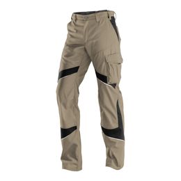 KÜBLER WORKWEAR Kübler Activiq Damenhose 2550 sandbraun/schwarz 52 ; Kübler Workwear (2550 5365-2599-52)