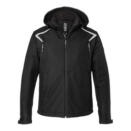 KÜBLER WORKWEAR Kübler Jacke Winter Softshell BODYFORCE schwarz Form 1325 Größe XL ; Kübler Workwear (1325 5375-99-XL)
