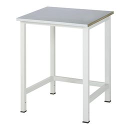 Rau Werktisch Stahlblechbelag-Platte BxTxH 750x800x825 mm (03-900-1-S25-07.12)