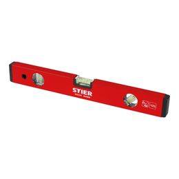 STIER Wasserwaage 40 cm Aluminium ± 1,0 mm/m drei Libellen (906596)