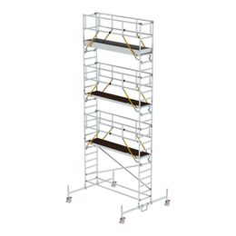 Munk Rollgerüst SG 0,75 x 3,0 m mit Fahrbalken Plattformhöhe 6,62 m (156644)