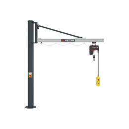 Vetter S&auml;ulenschwenkkran UNILIFT Verbundanker-System Elektrokettenzug 320kg, 2,9m ; VETTER Krantechnik (US3,2-2,9+VAS2+SiXX4F-BL)