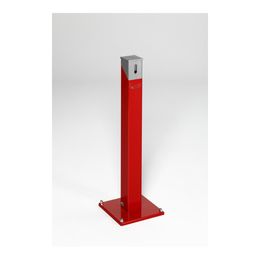Var Ascher-Standsäule SG 105 E Korpus rot - Kopfteil silber 2 l (3919)