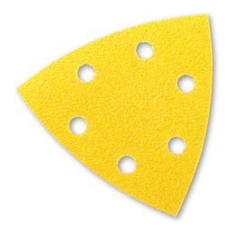 Sia Polygone mit Loch (3-eckig), 1960 siarexx, 93 x 93, 6-Loch Korn 100 ; SIA ABRASIVES (F03E0035RF)
