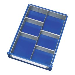 Rau Schubladen-Einteilungs-Set Schublade-E H 60-90mm 1 Trenn + 4 Steckwände (E-ET-1-4-60-90)