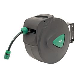 STIER Garten-Schlauchtrommel SGS-200 20+2 m mit Sprühpistole Automatik schwenkbar (904708)
