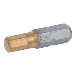 KS Tools 1/4" TIN Bit Innensechskant, 25mm, 5mm, 5er Pack (911.3673)