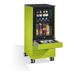 C+P Kühlschrank-Caddy Asisto für Besteck und Geschirr, H1150xB500xT600mm Viridingrün ; C + P Möbelsysteme (54780-000|S10040)