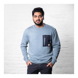 STIER Heavy Crew Sweater duty organic cotton XXL sedona sage (906999)