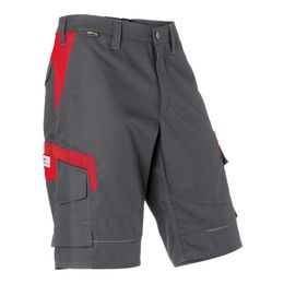 KÜBLER WORKWEAR Kübler INNOVATIQ Shorts anthrazit/mittelrot Größe 64 ; Kübler Workwear (24305370-9755-64)