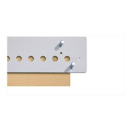Hettich Accura Bohrbalken 1000 mm, Aluminium mit 3 Anschlag - / Absteckstiften (10573)