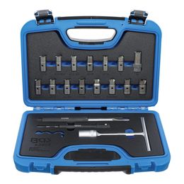 BGS-technic BGS Injektoren-Dichtsitz-Fräser-Satz 62607, 19-tlg. ; BGS technic)