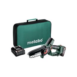 Metabo Akku-Geh&ouml;lzs&auml;ge MS 18 LTX 15 (600856500) Werkzeugtasche, 18V 1x2Ah Li-Power + SC 30)