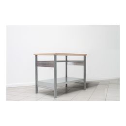 Regalwerk BERT-Werktisch Typ 1 HxBxT 880x1100x700 mm 1 Ebenen Stahlboden Belastung 150 kg (B3-82510-K)