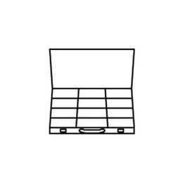 Kabel-Befestigungen Sortimentbox BMS-100 S ; Hellermann Tyton (151-00000)
