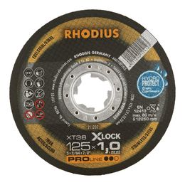 Rhodius PROline XT38 X-LOCK Extradünne Trennscheibe 125 x 1,5 x 22,23 mm (211208)