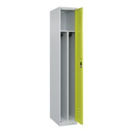 C+P Spind Classic PLUS, 1 Abteil, 1850x300x500mm, 7035/0024 Verschluss ZylinderschlossTrennwand mittig ; C + P M&ouml;belsysteme (080000-10F|S10010)
