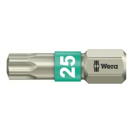 Wera 3867/1 TS TORX® Bits, Edelstahl, TX 10, Länge 25 mm (5071032001)