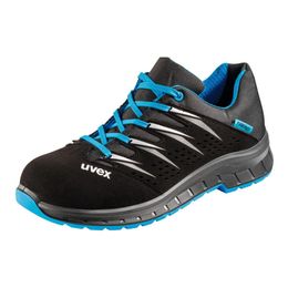 Uvex Halbschuh schwarz/blau Uvex 2 trend, S1, EU-Schuhgr&ouml;&szlig;e: 44 (6937844)