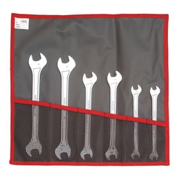 Facom Doppelgabelschl&uuml;ssel extra flach Satz in Tasche, 6-tlg. (31.JE6T)