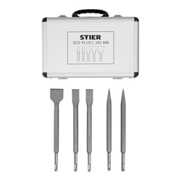 STIER SDS-Plus Mei&szlig;elsatz 5-tlg. 250mm (905747)