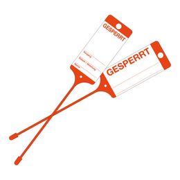 EICHNER PP-Warenanhänger wetterfest mit Lochung, 9219-00769)
