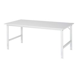Rau Arbeitstisch Tom h&ouml;henverstellbar, B2000xT1000xH760-1080mm, ME-Platte-28mm (06-625ME10-20.12)