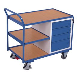VARIOfit Werkstattwagen mit 3 Ladeflächen und 4 Schubladen ; Cordes (sw-600.605)