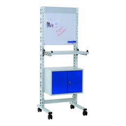 Rocholz QM-Station MODUL 5200 670x650x1765 mm Metallablage und Schrank für Ordner mit Whiteboard (531009)