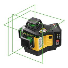 Stabila 12-V-System Kreuzlinienlaser LAX 600 G, selbstnivellierend, 3 x 360° grüne Laserlinien, max. Reichweite: 40 m, CAS-Akku und -Ladegerät (EU), U (19797)