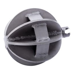 Rothenberger Kugelkopffräser mit 22 mm Kupplung, 8-Blatt, D=115mm (72228)