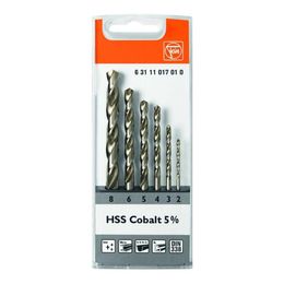 Fein Spiralbohrer Set &Oslash;2-8mm HSS Cobalt 5% (63111017010)