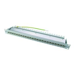 Telegärtner Telegärtner PatchPanel MPP24-HS Cat.6A RAL 9005 sw 100007034)