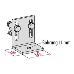 Hymer Bodenwinkel verstellbar (0053451)