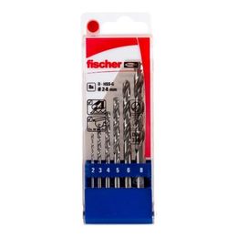 Fischer Set HSS-G (2-8 mm) 6 pezzi P (536602)