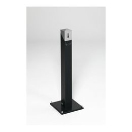 Var Ascher-Stands&auml;ule SG 105 E Korpus anthrazit - Kopfteil silber 2 l (3915)