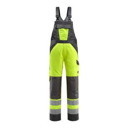 Mascot Gosford Latzhose Gr&ouml;&szlig;e 76C48, hi-vis gelb/dunkelanthrazit (15969-948-1718-76C48)