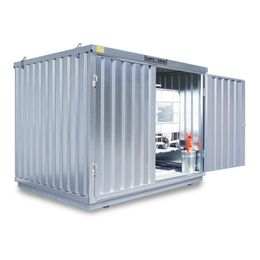 Säbu SAFE Tank 1000 KTC,(Außenaufstellung) Verzinkt, montiert, WG-Klassen 1-3 und nicht brennbare Flüssigkeiten (383820301)