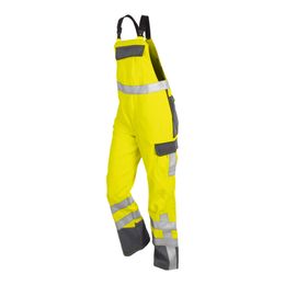 KÜBLER WORKWEAR Kübler PSA Safety X7 Latzhose 3780 warngelb/anthrazit Größe 98 ; Kübler Workwear (37808420-3497-98)