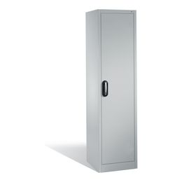 C+P Aktenschrank Acurado mit Drehtür, 5 Ordnerhöhen, H1950xB500xT500mm Front Lichtgrau Korpus Lichtgrau ; C + P Möbelsysteme (9235-000|S10193)