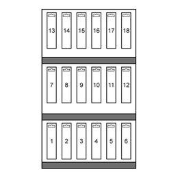 Ruko Schlagbohrer-Modul mit Hartmetallspitze und Zylinderschaft ISO 5468 - DIN 8039 in SB-Tasche (219924)