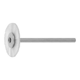 Lessmann Miniatur-Rundb&uuml;rste Nylon 0,15 mm, B&uuml;rsten-⌀xB&uuml;rstenbreite: 22X2 mm (410033)
