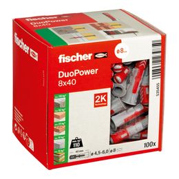 Fischer D&uuml;bel DuoPower 8x40 LD (535455)