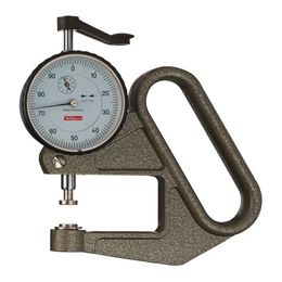 Feinkost Käfer Dickenmessgerät J 50 0-10mm Abl. 0,01mm fl. 10=cmm m. Kal. Käfer (20012KAL)